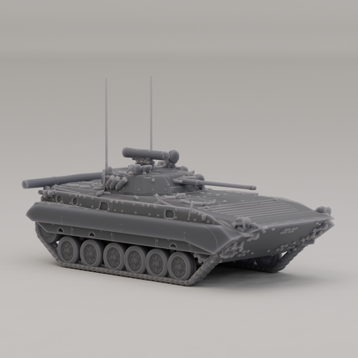 🥶 BMP-2 (IFV, Soviet Union, Cold War, 1980)・ 3D File for 3D printing・Cults