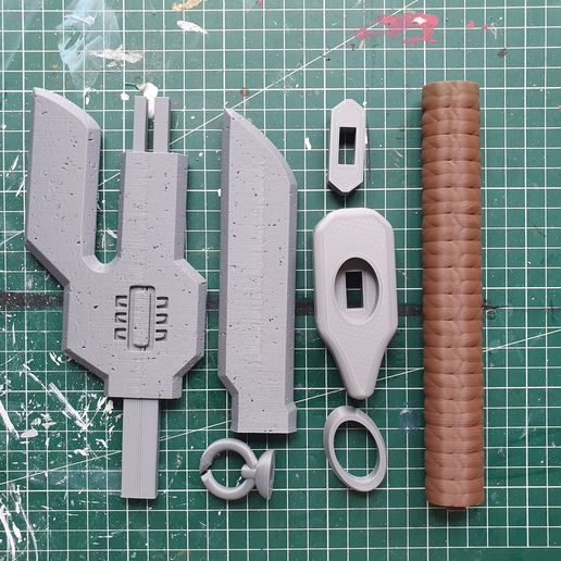 STL file Toji Fushiguro Dagger -- Jujutsu Kaisen Cosplay -- Inverted ...