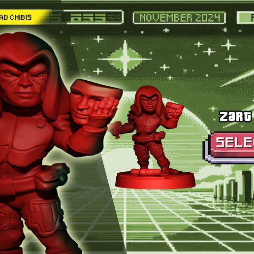 STL file zartan gijoe cobra cobra chibi fanmade style 🕹 ・3D print model ...