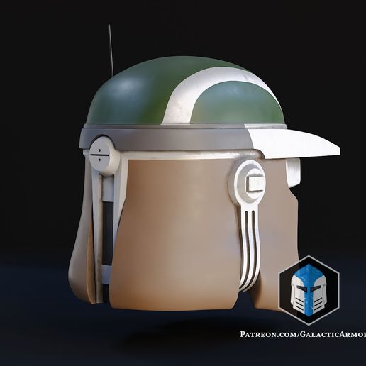 🪖 AT-RT Driver Clone Trooper Helmet - 3D Print Files・ 3D File for ・Cults
