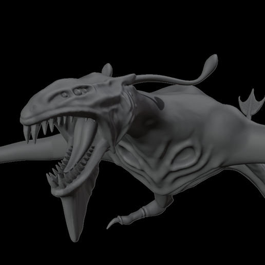 👽 Avater Ikran - Flying Beast/Alien From Avater・ STL File for 3D ...