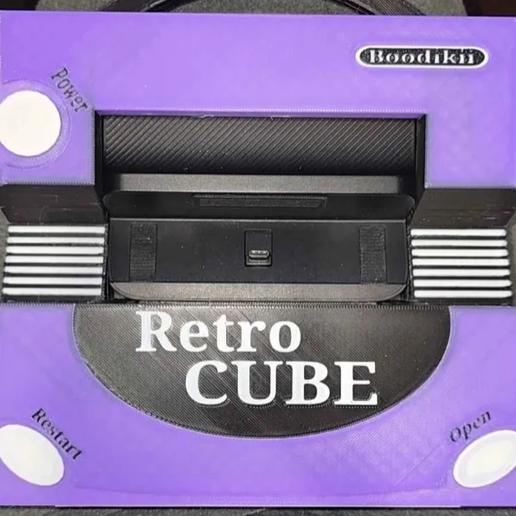 🕹️ RetroCube Retroid Pocket Dock Base・Free STL File for 3D printing・Cults