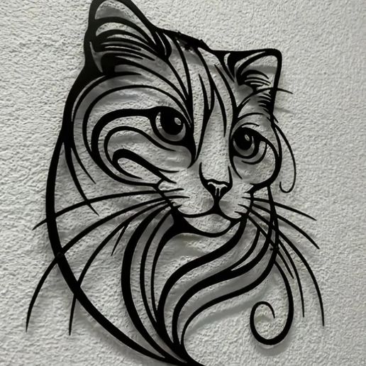 cat head design