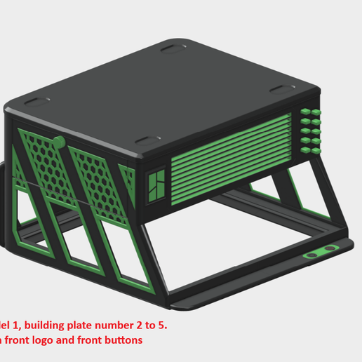 🧞‍♂️ Build Plate Riser, Led Light Riser, AMS Stand, Build plate.・ 3MF ...