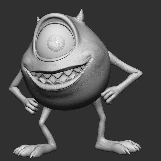 👹 Bob Razowski ( Monster & Co.)・ STL File for 3D printing・Cults