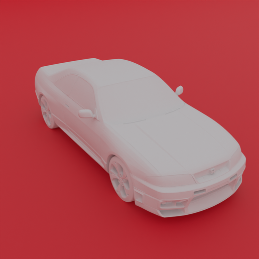 STL file Nissan Skyline GT-R R33 🚗 (OBJ)・3D printer design to download ...