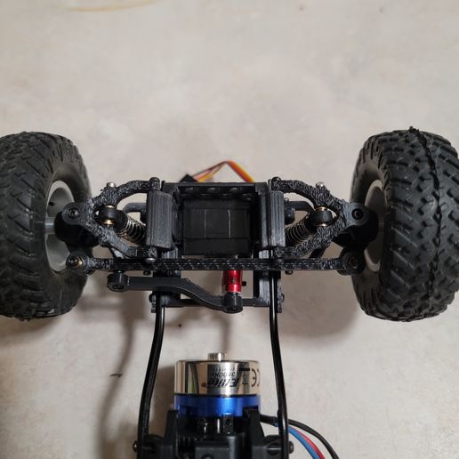 👽 Hage's 3d SCX24 2wd IFS Suspension・ STL File for 3D printing・Cults