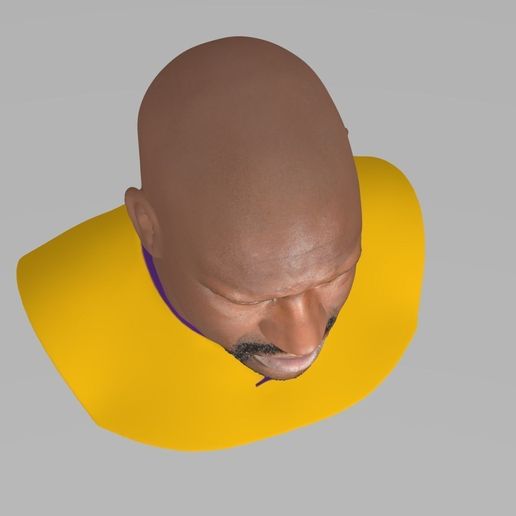 👤 Shaq ONeal bust ready for full color 3D printing・ 3D File for 3D ...