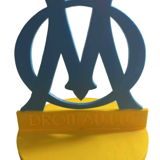 🏢 OM logo (Olympique de Marseille)・ STL File for 3D printing・Cults