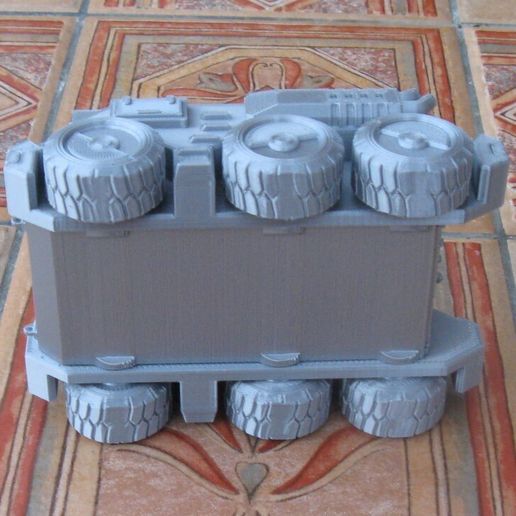 🪖 Tofty's 28mm Wheeled APC Remix・Free STL File for 3D printing・Cults