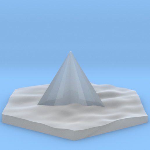 STL file Alien Pyramid hex tile counters 👽 ・Design to download and 3D ...