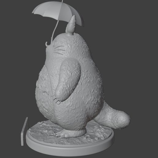 STL file TOTORO - MY NEIGHBOR TOTORO 👹 ・3D printer model to download・Cults