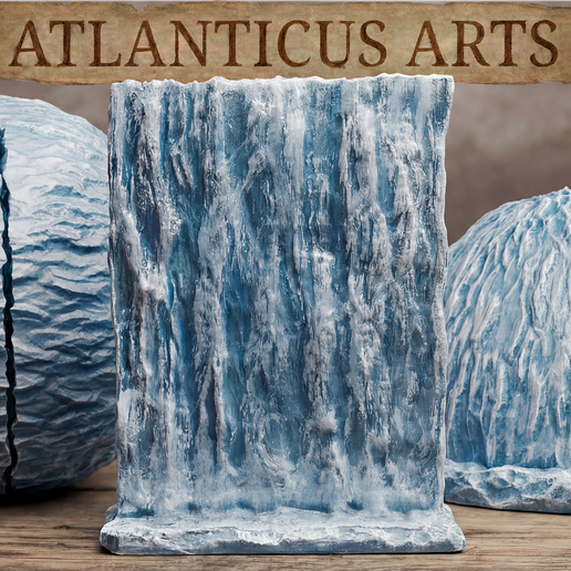 🧊 Spell Effects - Wall of Ice・ 3D File for 3D printing・Cults