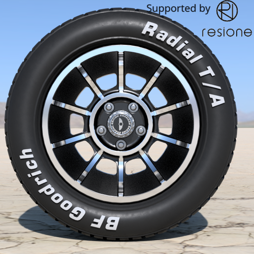 🚗 American Racing Vector (General LEE) 17 inch rims with tires for ...