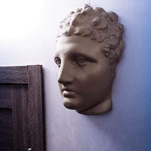 STL file head wall decor 🆒 ・3D printer model to download・Cults