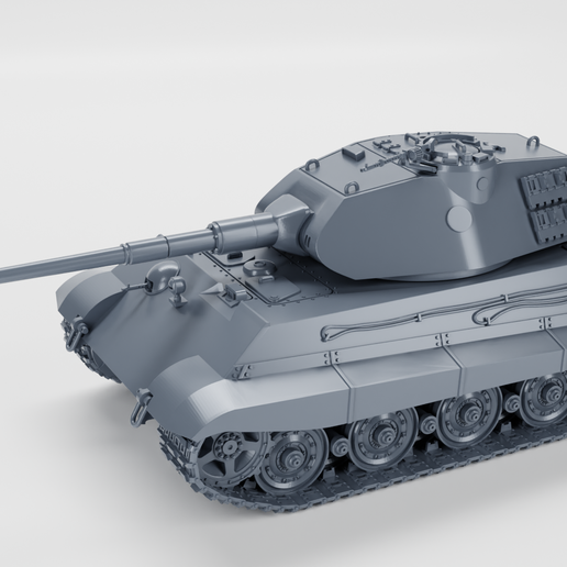 🐅 Tiger II Ausf.B (Sd.Kfz.182, King Tiger) Henschel+Porsche turrets + 3 ...