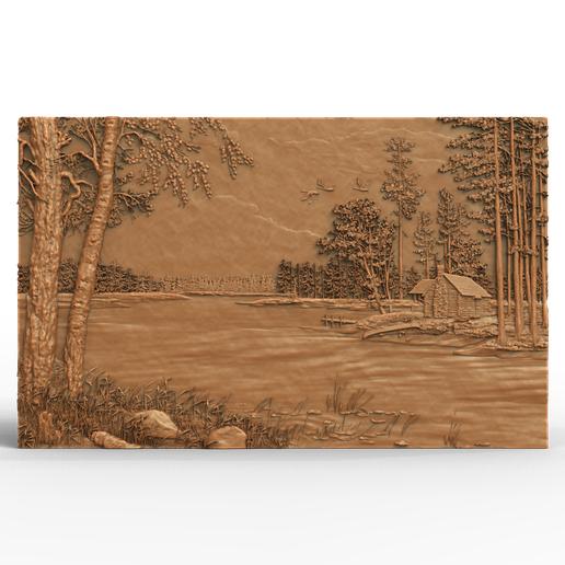 3D file 3D Model STL File for CNC Router Laser & 3D Printer 3418 Panno ...