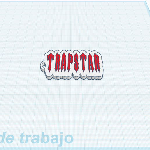 Free STL file Trapstar keychain 🗝️ ・3D printable model to download・Cults