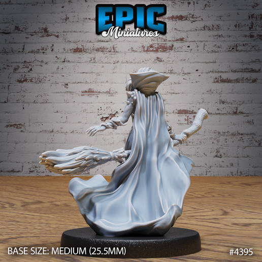 3D file Elf Warlock Female Set ‧ DnD Miniature ‧ Tabletop Miniatures ...