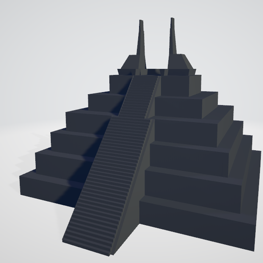 ♟ andean fantasy pyramid・ STL File for ・Cults