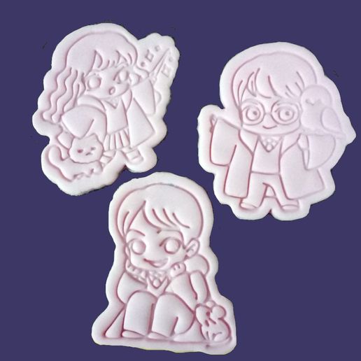 STL file HP cookie cutters 🍪 ・3D printer design to download・Cults