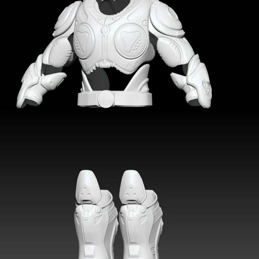 💂 ONYX GUARD ARMOUR ARMOR COSPLAY・ STL File for ・Cults
