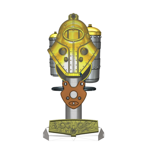 👤 Bioshock Subject Delta Bust・ STL File for 3D printing・Cults