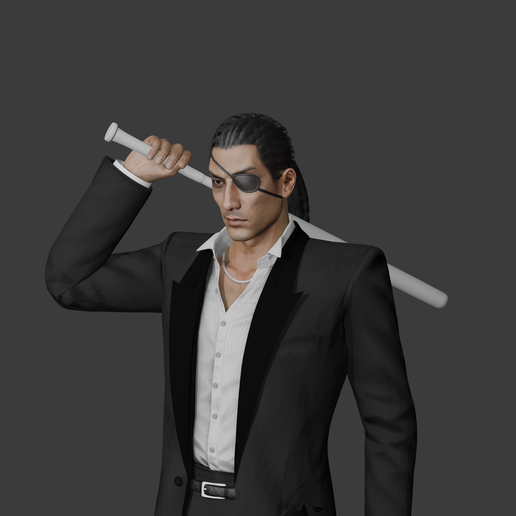 👤 YAKUZA 0 - GORO MAJIMA・ STL File for 3D printing・Cults