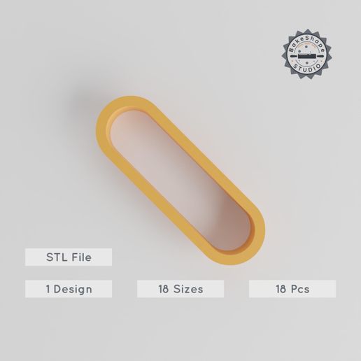 Rounded Rectangle 3d Print