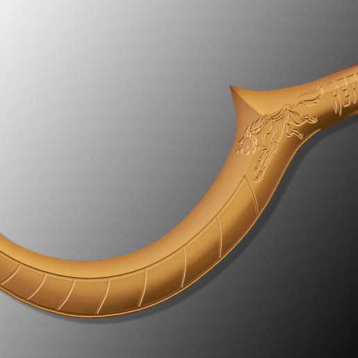 📁 Sling Blade 3D File .STL, Red Rising, Razor, Darrow・ 3D File for ・Cults