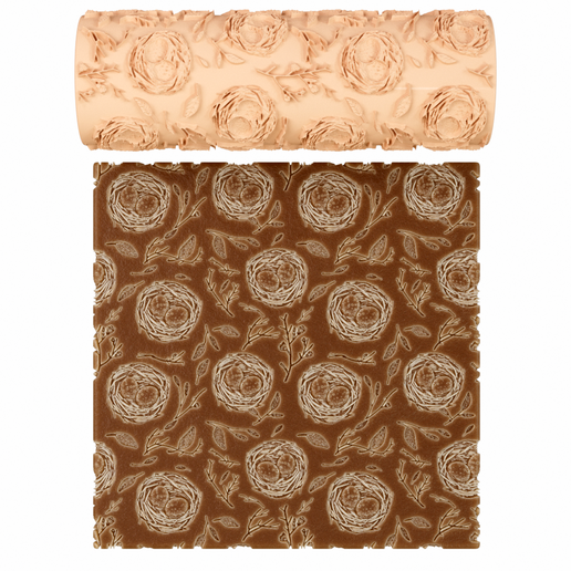 🥚 Rustic Egg Nest Texture Roller STL File – Seamless Pattern – Digital ...