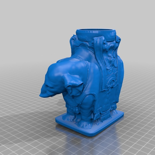 Free STL file Elephant tea light holder 🐘 ・Design to download and 3D ...