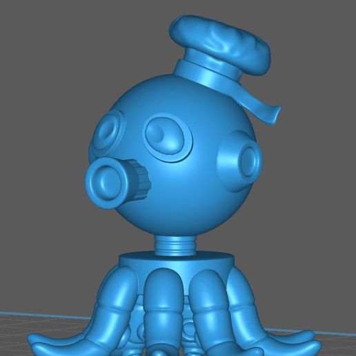 🤖 Octo One (Takko Chan)・ STL File for 3D printing・Cults