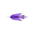Download free STL file Babylon 5 Minbari Sharlin Cruiser • Object to 3D ...