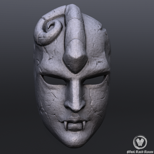 🎭 Stone Mask - Jojo Bizarre Adventure・ STL File for 3D printing・Cults