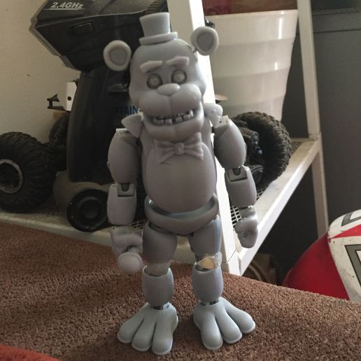 🎬 Freddy Fazbear Fnaf Movie Articulated Figure・ 3D File for 3D printing ...