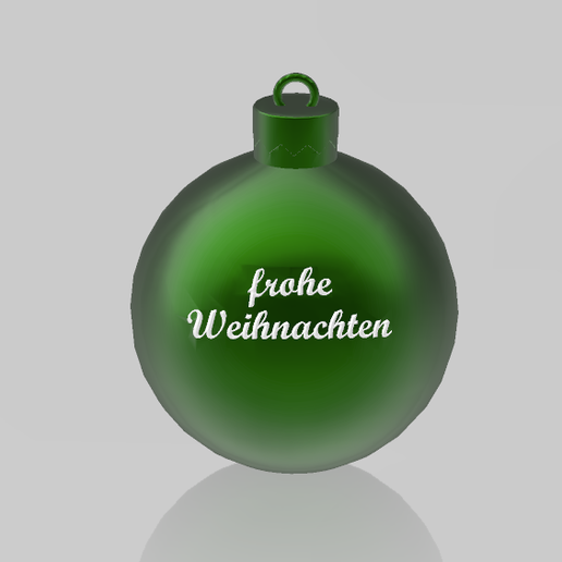 🎄 Christmas bauble・ STL File for 3D printing・Cults