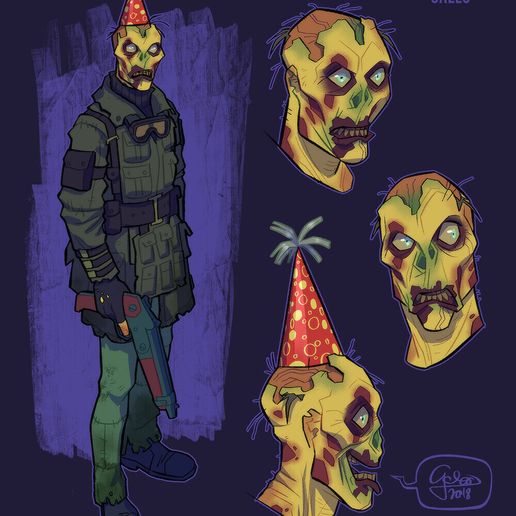 🎲 Gallo from Fallout・Free OBJ File for 3D printing・Cults
