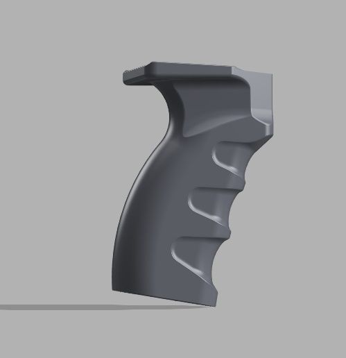 🔫 AK 12 Grip for WE GBBR・ STL File for 3D printing・Cults