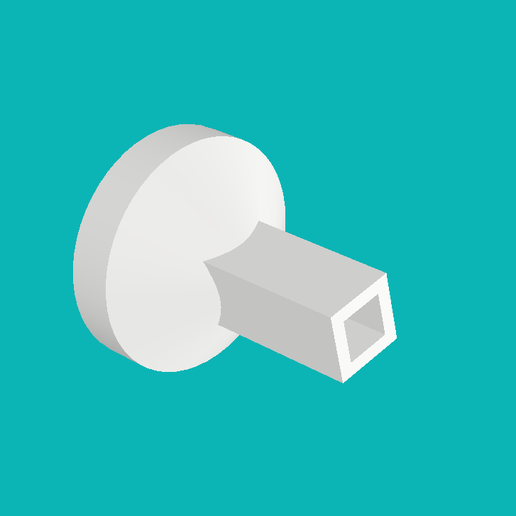 3D file Square funnel for clay extrusion 🟪 ・3D print design to download ...