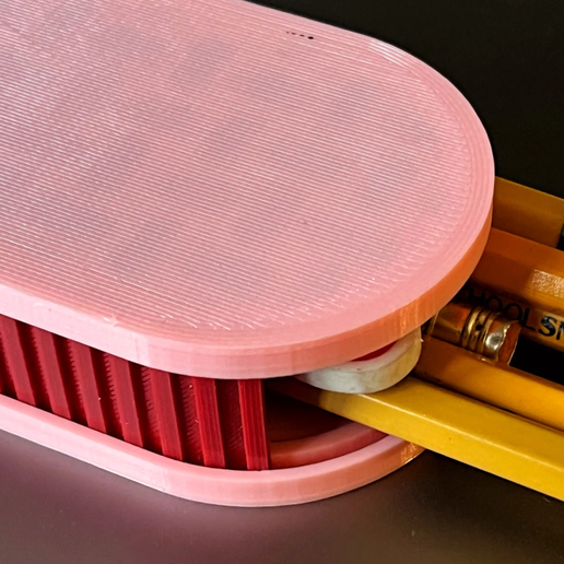 Free 3D file Pencil Box With Shutter ️ ・3D printable design to download ...