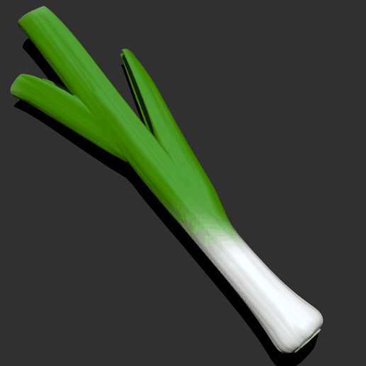 🎭 Miku Hatsune's Leek・ 3D File for 3D printing・Cults
