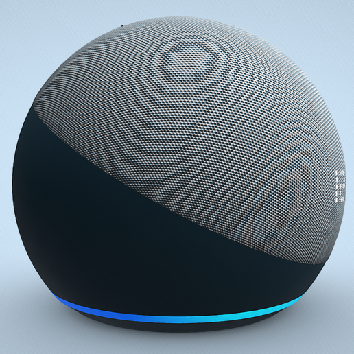 🔉 Amazon Echo Dot 5th Generation ( Alexa ) Blue・ STL File for ・Cults