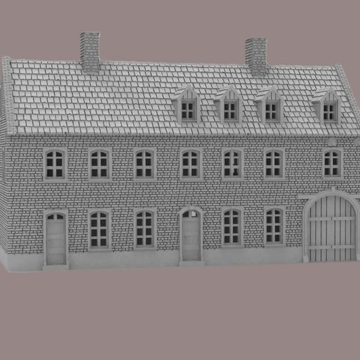 Fichier STL Vintage House: 3D Printable Classic Architecture Model 🏠 ...