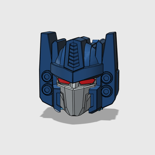 🤖 Titans Return Powermaster Optimus Marvel comic style head・ STL File ...
