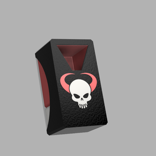 👑 Skull Lords Kit – 3 Double Deck Boxes (Horns, Crown & Turban) 👑・ STL ...