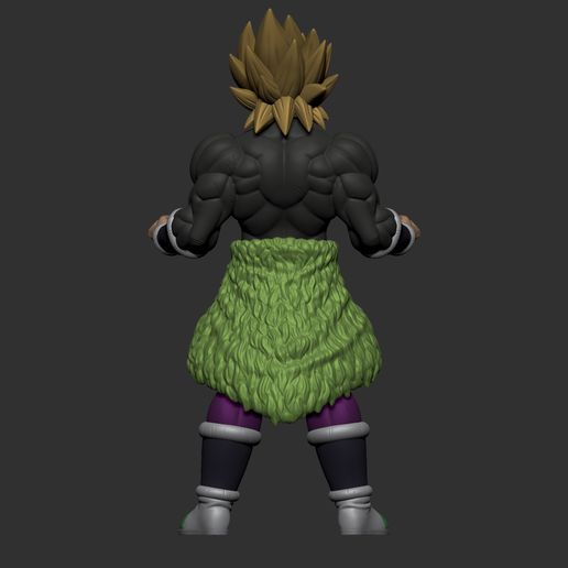 💬 Broly DBS SSJ・ STL File for 3D printing・Cults