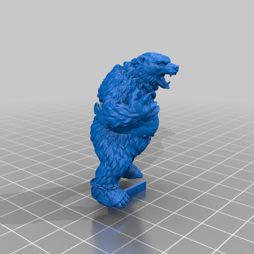 🩸 Blood Bowl - Kislev Bear(s)・Free STL File for ・Cults