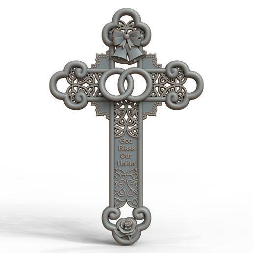 📁 3D Model STL File for CNC Router Laser & 3D Printer 2618. WEDDING ...