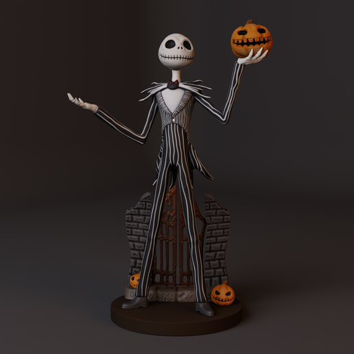 🎄 Jack Skellington・ 3D File for ・Cults